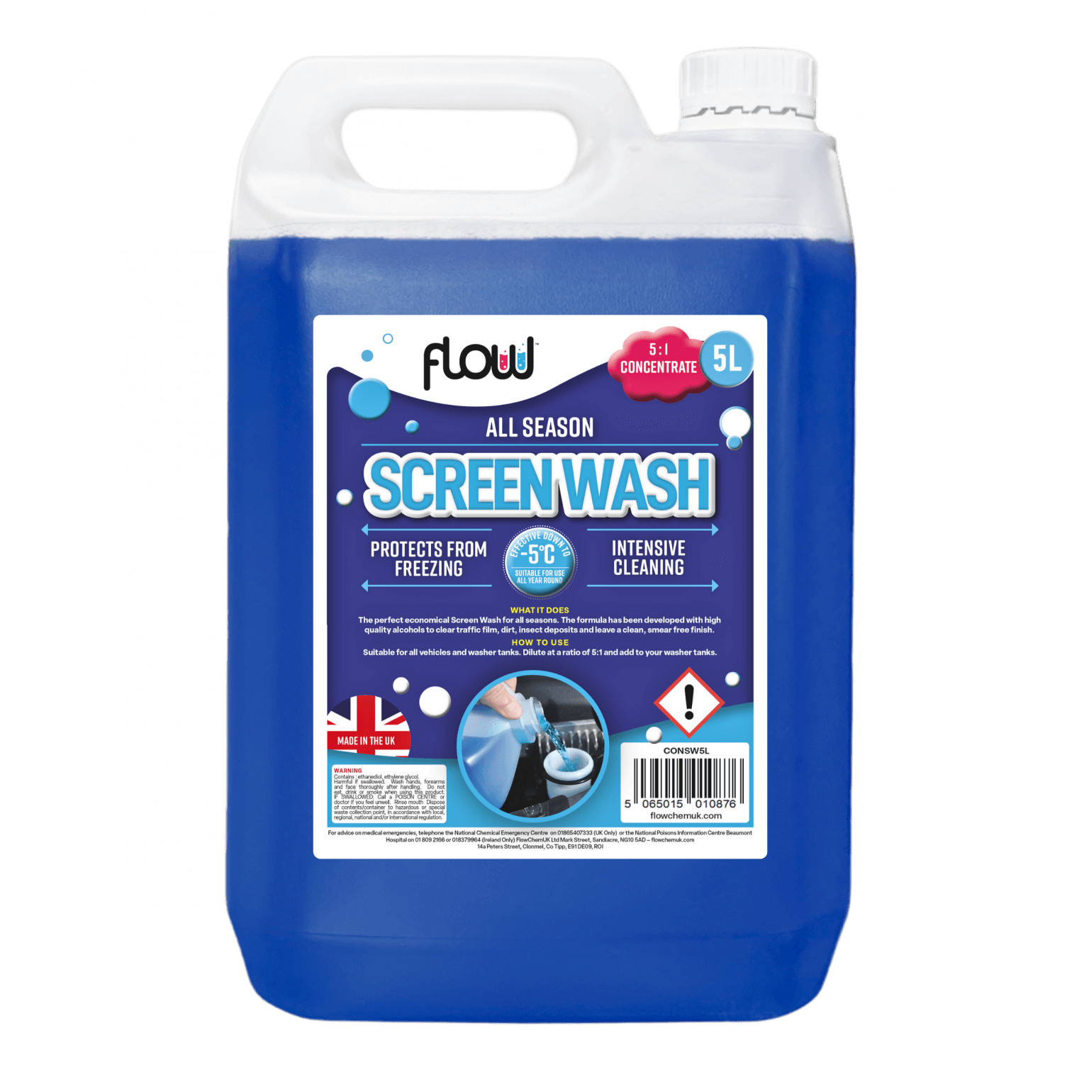 Concentrate Screenwash – Flow